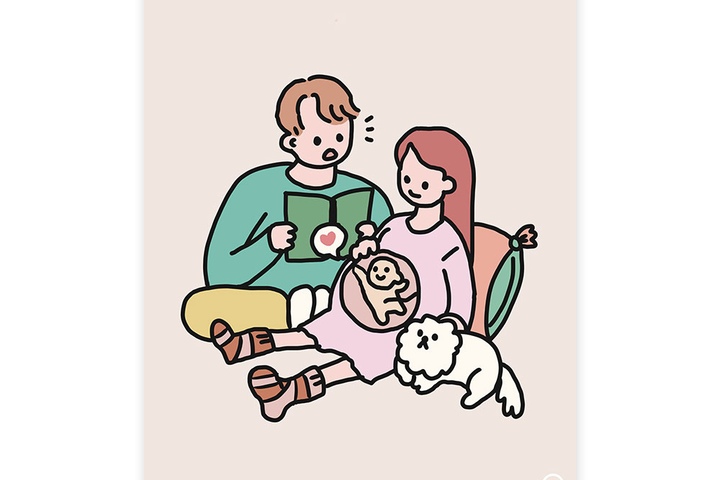 그림·사진 뜨빡맘 공기정화 포스터 Touch 오늘의집 쇼핑
