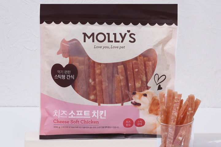 강아지 사료·간식 치즈 소프트 치킨 300g 오늘의집 쇼핑