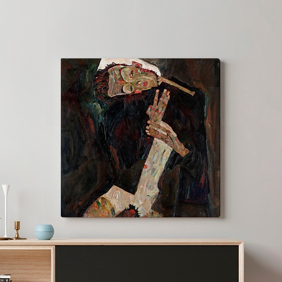 그림·사진 에곤쉴레 시인 인테리어 명화 액자 캔버스 포스터 오늘의집 쇼핑