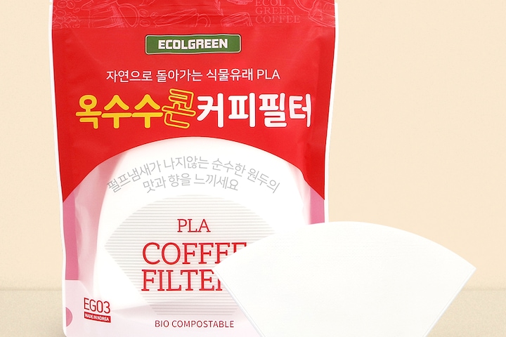 필터·여과지 생분해 Pla 커피필터 Eg03 칼리타 4 7인용 50매 50매 오늘의집 쇼핑