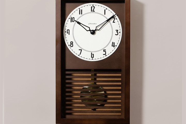 벽시계 > 샹브루 Lattice Pendulum Clock. 일본 장인 무소음 추시계 | 오늘의집 쇼핑