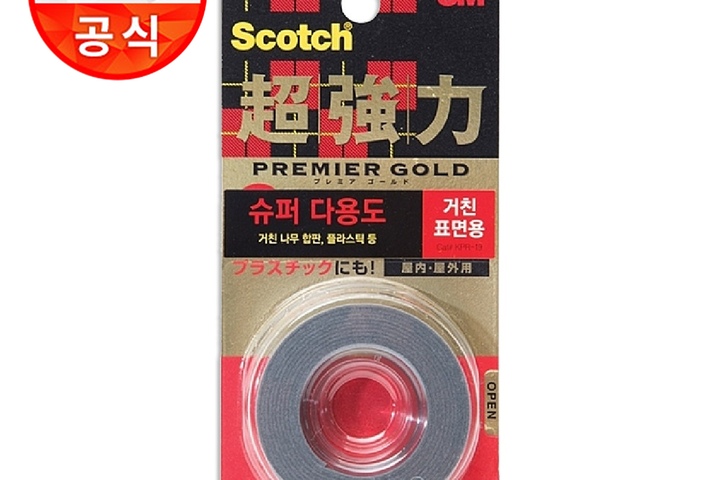 접착제·보수용품 스카치 초강력 폼 양면테이프 거친 표면용 25mmx15m 오늘의집 쇼핑