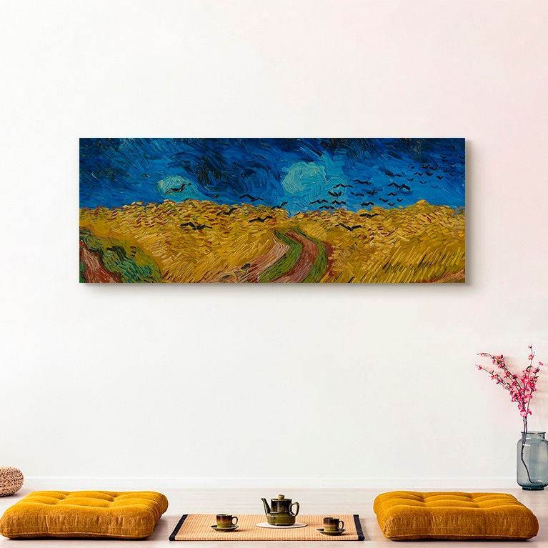 그림·사진 대형명화 빈센트 반고흐 밀밭까마귀 캔버스액자 오늘의집 쇼핑