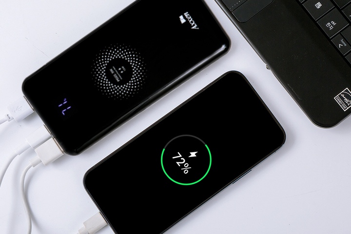 휴대폰액세서리 15w 고속 무선충전 보조배터리 10000mah 듀얼포트 Qc30 Pd Bw312 오늘의집 쇼핑