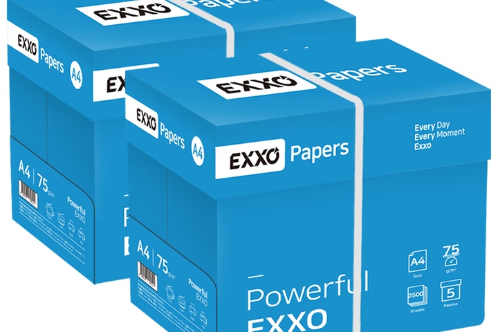 디자인문구 5쿠폰 엑소 Exxo A4 복사용지 75g 2500매 2box 5000매 오늘의집 쇼핑