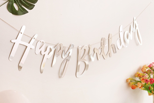 파티·이벤트용품 해피버스데이 가랜드 Happy Birthday 홈 파티 풍선 생일 파티 백일상 용품 소품 오늘의집 쇼핑