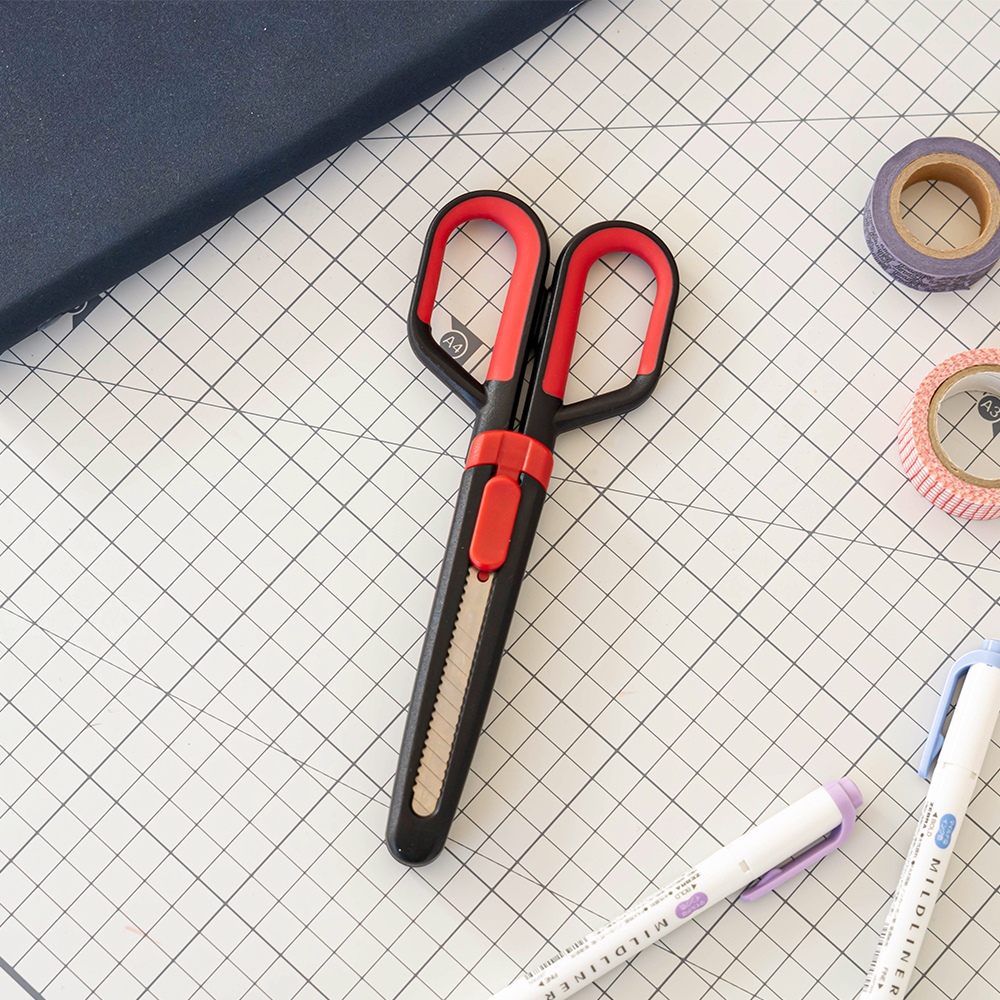 디자인문구 > 택배 언박싱 커터칼 사무용 분리형 안전칼 가위 세트 | 오늘의집 쇼핑