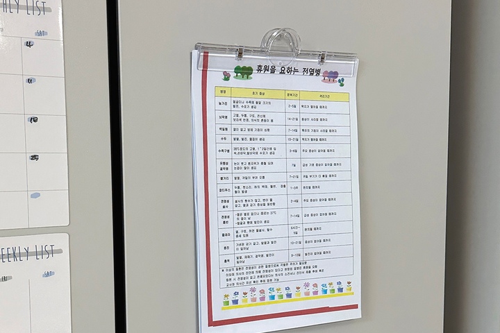 마그넷·도어벨 냉장고 자석 A4 용지 집게 포토 현관문 레시피 달력 투명 메모집게 보드 오늘의집 쇼핑