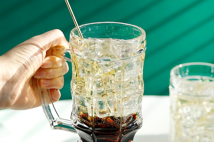 유리컵·물컵 손잡이 하이볼잔 맥주 커피 잔 유리컵 380ml 오늘의집 쇼핑