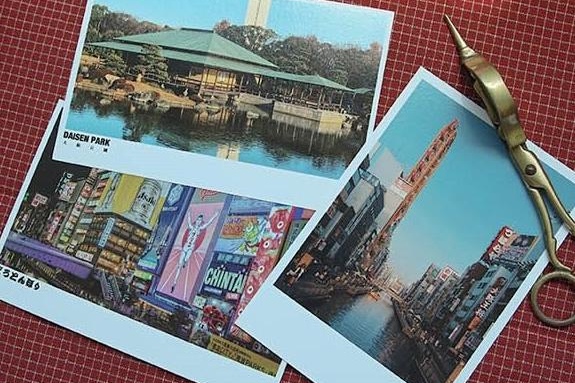 디자인문구 인테리어 여행 포토 엽서 세트 4type 오사카세트 오늘의집 쇼핑