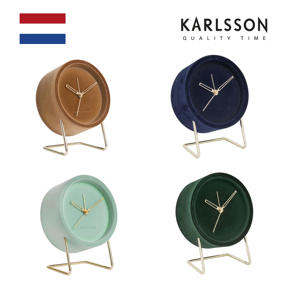 알람·탁상시계 > Lush Velvet Alarm Table Clock 4colors | 오늘의집 쇼핑