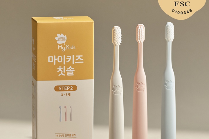 구강용품 마이키즈 칫솔 2단계 6p X 2개 오늘의집 쇼핑