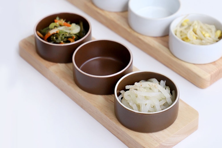 접시·플레이트 > 바람 소스볼 우드 트레이 포함 세트 4p 4color | 오늘의집 쇼핑