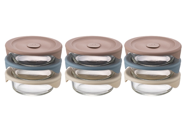 밀폐용기·반찬통 바로한끼 밥용기 355ml 3p X 3set 총 9개 오늘의집 쇼핑
