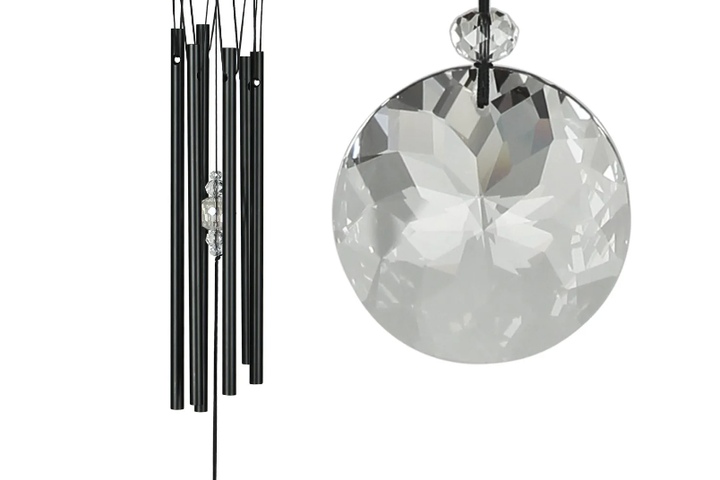 마그넷·도어벨 미국 우드스탁 윈드차임 Ccmk 크리스탈 명상 블랙 집들이신혼부부풍경종인테리어 오늘의집 쇼핑