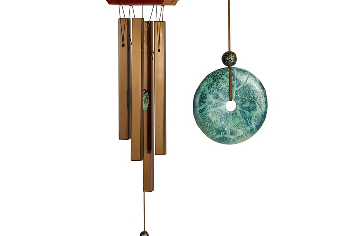마그넷·도어벨 미국 우드스탁 윈드차임 Wtbr 터키석 스몰 정원인테리어풍경종 오늘의집 쇼핑