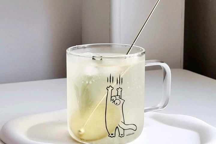 머그컵 > 자체제작! 내열유리 고양이머그 주르륵냥이 360ml | 오늘의집 쇼핑