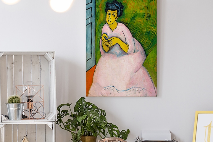 그림·사진 분홍색 옷을 입은 여인 라울 뒤피 명화 인테리어 그림 액자 캔버스 알루미늄 오늘의집 쇼핑