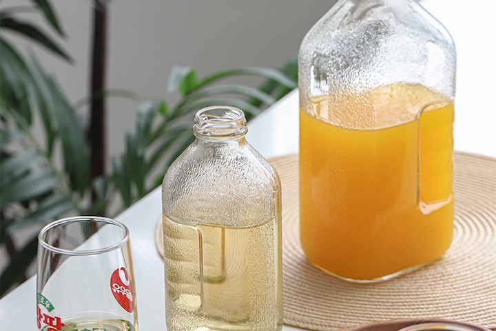 물병·저그·디스펜서 뉴트로 델몬트 유리 물병 500ml 15l 옛날 느낌 쥬스병 오늘의집 쇼핑