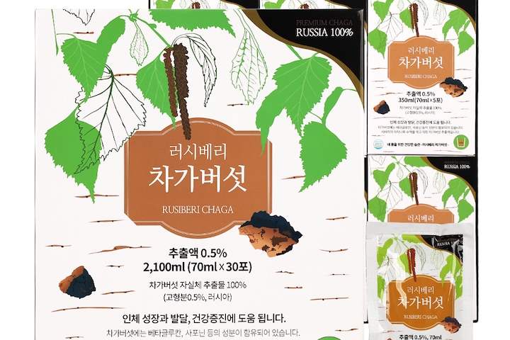 건강즙·청·전통음료 러시베리차가버섯 70ml30포 오늘의집 쇼핑