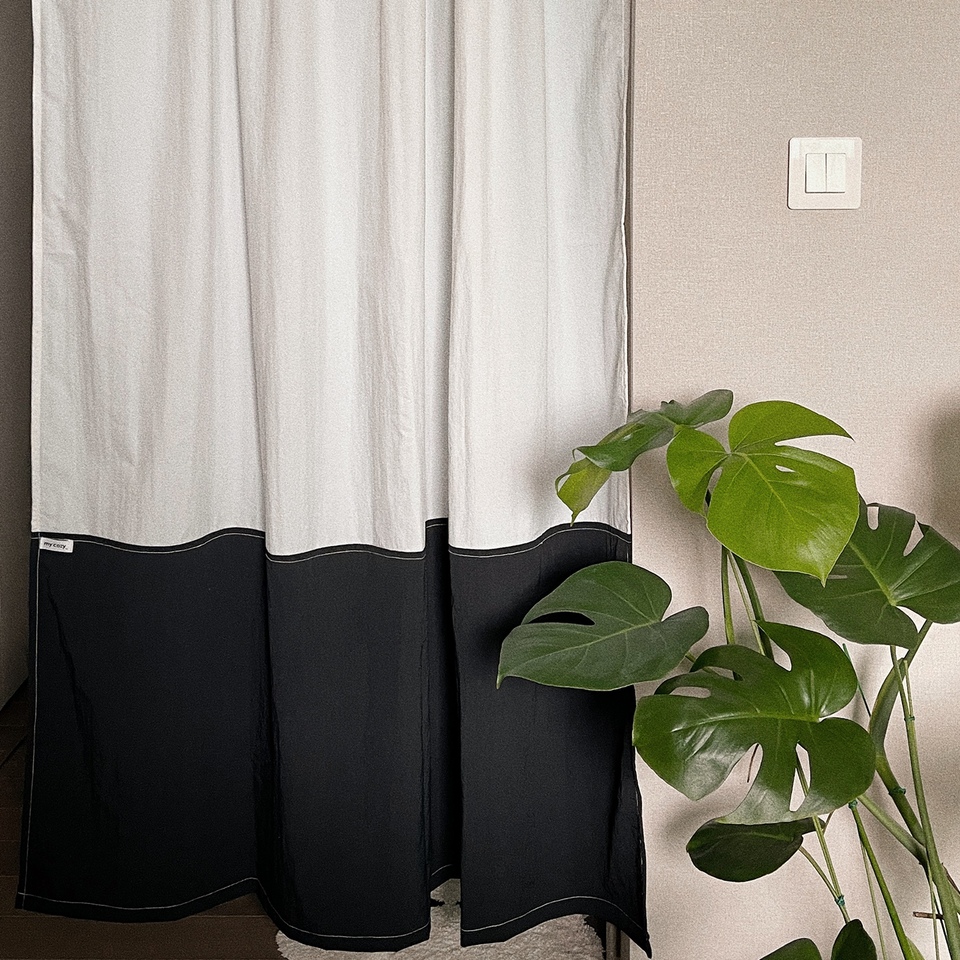 샤워커튼·봉 주문제작 마이 방수커튼 샤워커튼 욕실커튼 욕조커튼 문가리개커튼 3color 오늘의집 쇼핑