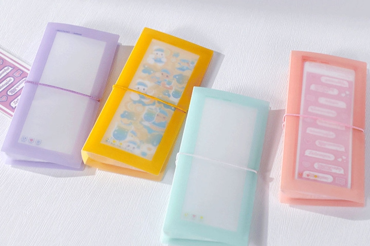 디자인문구 네컷 포토 앨범 사진 포토카드 스티커 티켓 보관 포토북 4colors 오늘의집 쇼핑