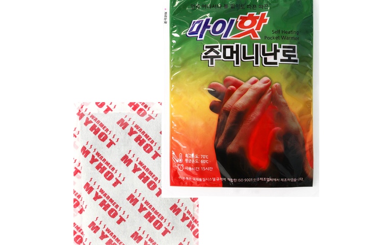 캠핑생활용품 주머니 난로 90g X 60팩 오늘의집 쇼핑