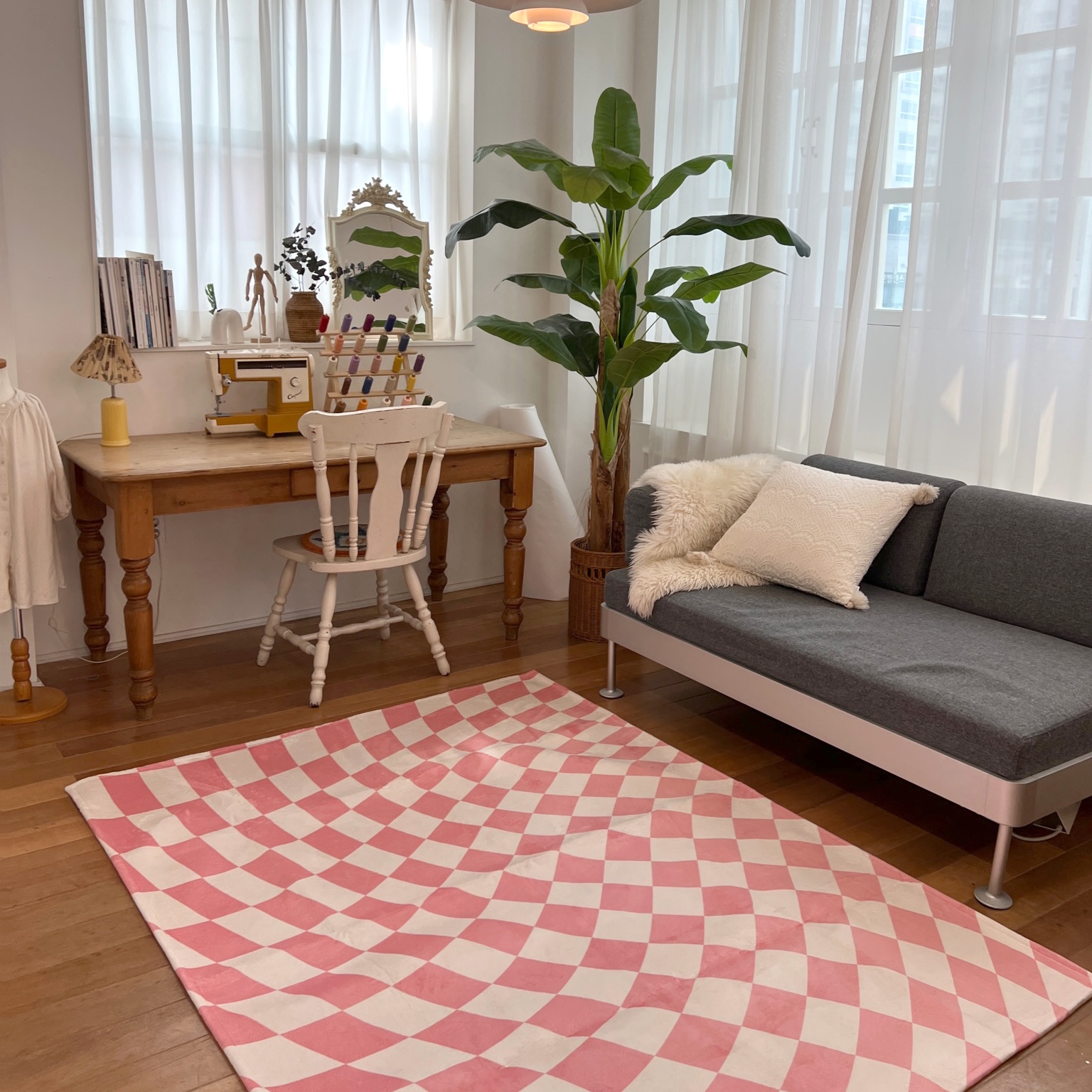 단모·극세사러그 > 러그 no28 단모 사계절 카페트 발매트 40x60cm 한평 150x200cm | 오늘의집 쇼핑