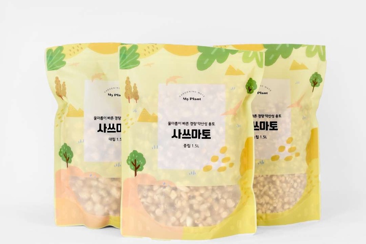 가드닝용품 사쓰마토 15l 소포장 고급 난석 난초 분재흙 오늘의집 쇼핑