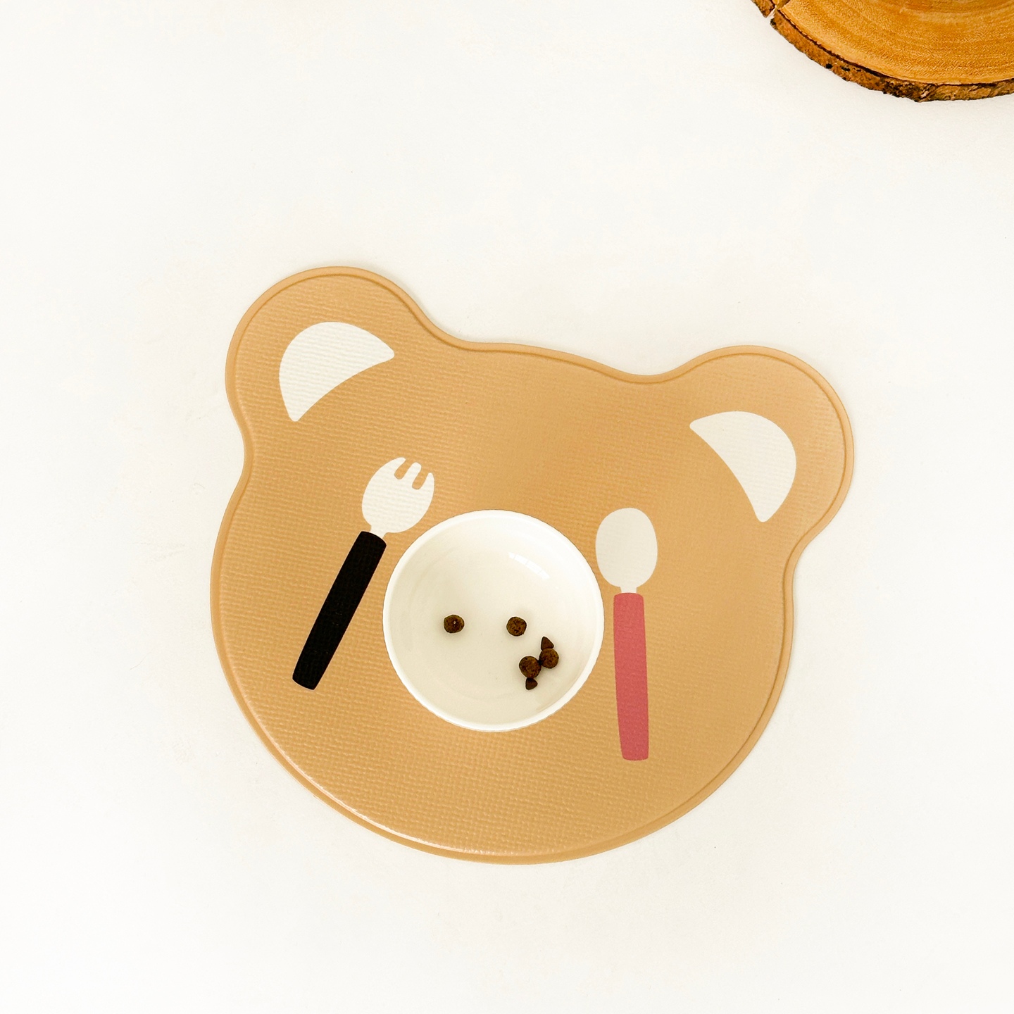 강아지 리빙 리틀베어 펫식기매트 Pvc 강아지 고양이 밥그릇 물그릇 논슬립 방수 흘림방지 오늘의집 쇼핑