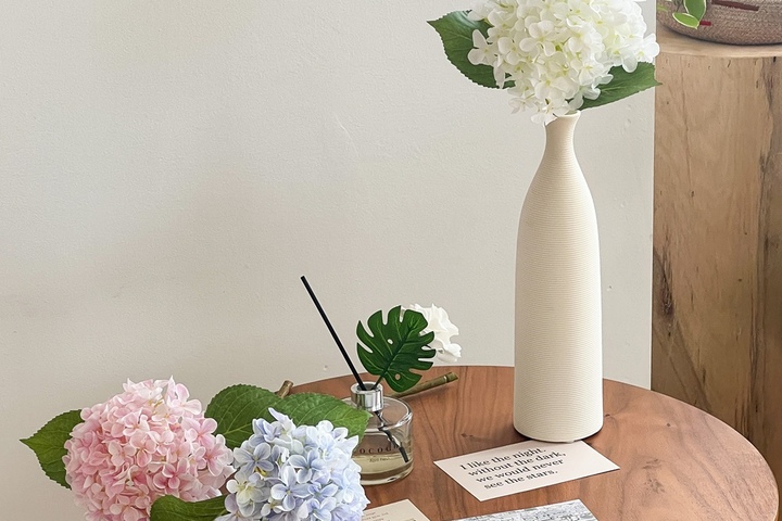 조화 > bookaz 파스텔 싱글 수국가지 3color | 오늘의집 쇼핑