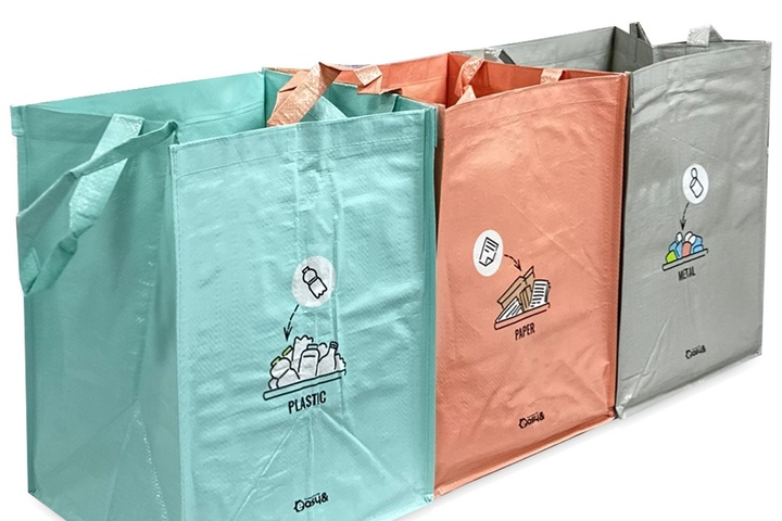 분리수거함 Ok재활용분리수거함3p 재활용 분리수거정리함 오늘의집 쇼핑