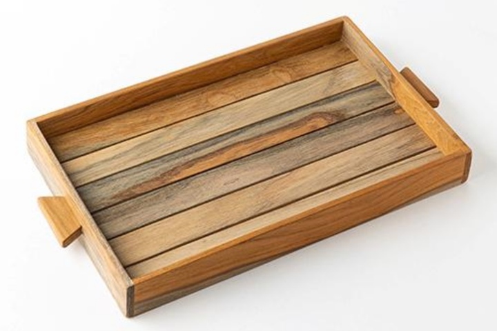 쟁반·바구니 > 티크나무 직사각 우드 트레이 쟁반 GMA-32 | 오늘의집 쇼핑