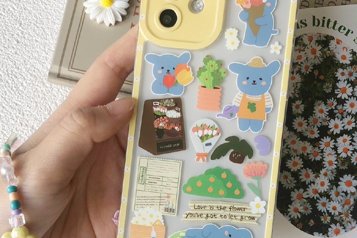 휴대폰액세서리 그립톡set 데이지푸프 렌즈보호 뮤토 케이스 카메라 카툭튀보호 갤럭시 케이스 오늘의집 쇼핑
