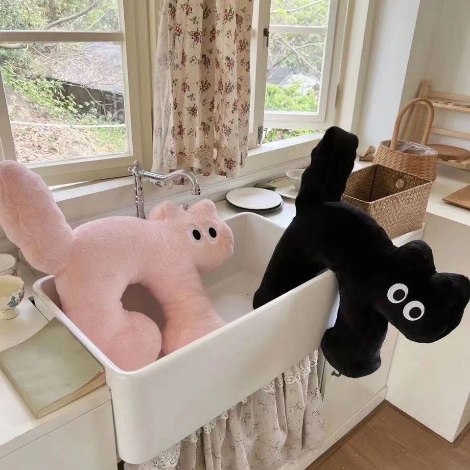 쿠션·등쿠션 > bookaz 스탠딩 캣쿠션 목베개 필로우 2color | 오늘의집 쇼핑