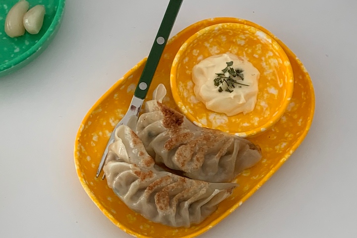 접시·플레이트 레트로 분식접시 소스볼 오늘의집 쇼핑