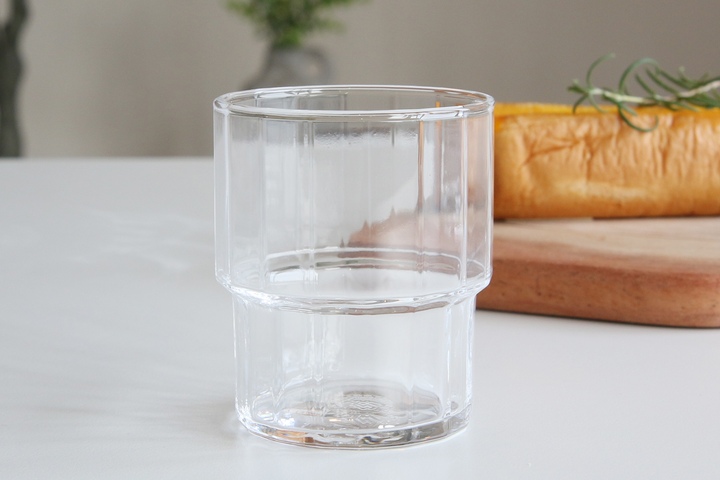 유리컵·물컵 일본 토요사사키 Hs 세로라인 스택 유리컵 200ml 오늘의집 쇼핑