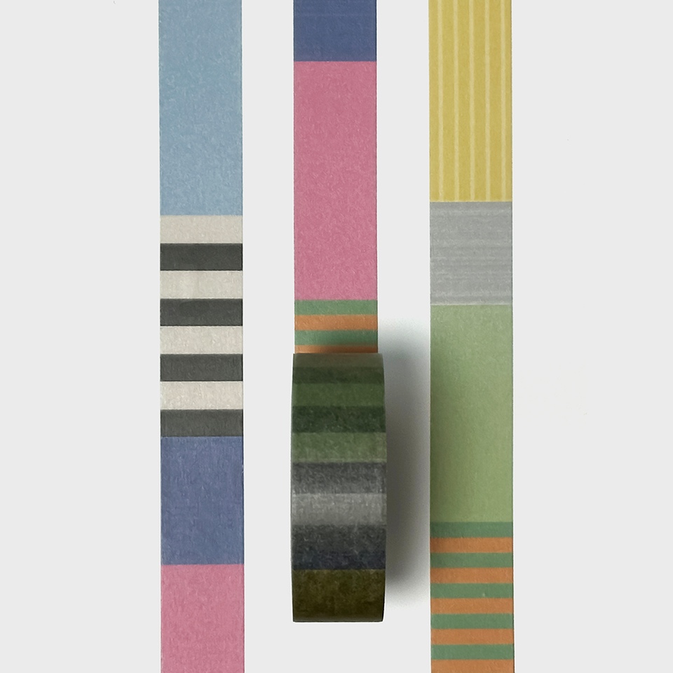 디자인문구 > Stripe Masking Tape 스트라이프 줄무늬 패턴 마스킹 테이프 마테 다꾸 | 오늘의집 쇼핑