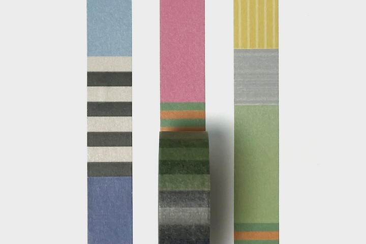 디자인문구 Stripe Masking Tape 스트라이프 줄무늬 패턴 마스킹 테이프 마테 다꾸 오늘의집 쇼핑