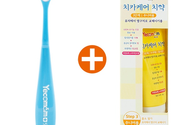 구강용품 어린이 유아 치약 60g 1개 불소 부드러운 실크칫솔 1개 아기 출산선물 기획세트 오늘의집 쇼핑