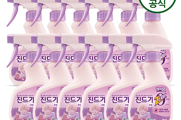모기·파리약 해피홈 진드기제로 스프레이 290ml 12개 오늘의집 쇼핑