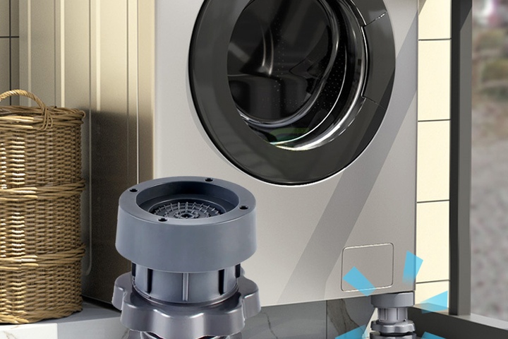 기타생활잡화 높이조절 논슬립 세탁기 받침대 미끄럼방지 드럼 수평 단차 진동 소음방지 발판 오늘의집 쇼핑