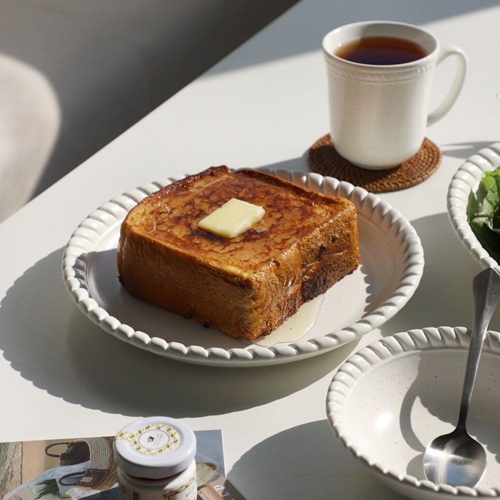 접시·플레이트 > 오베른 도자기 원접시, 디저트접시 2color 1p | 오늘의집 쇼핑