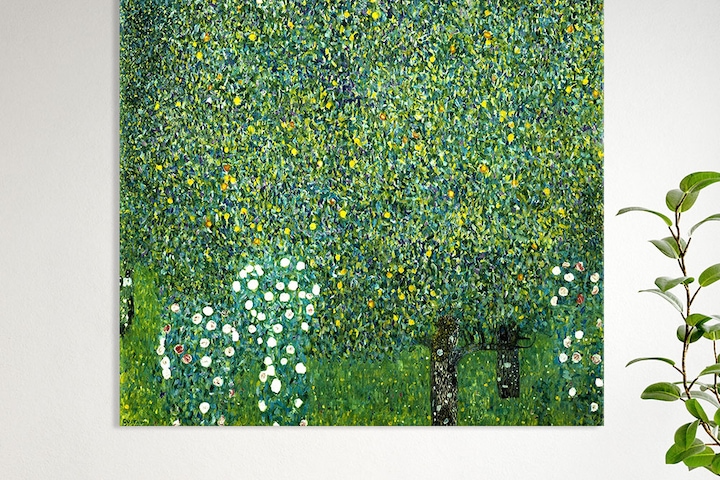 그림·사진 캔버스액자 클림트 74나무아래 핀 장미 오늘의집 쇼핑