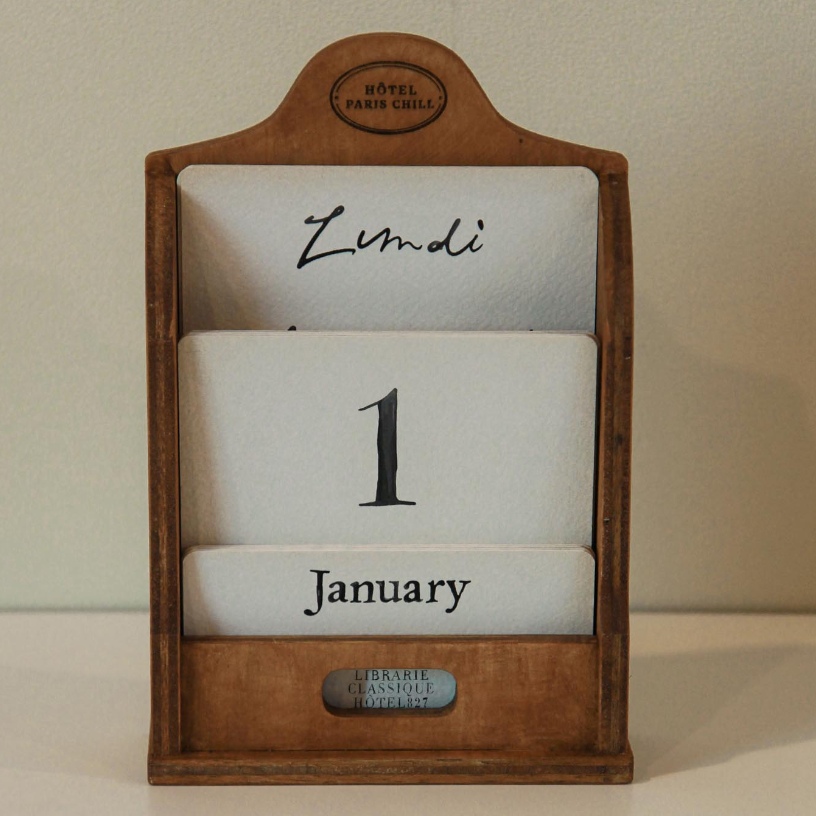 디자인문구 Calendar With Wood Stand 오늘의집 쇼핑