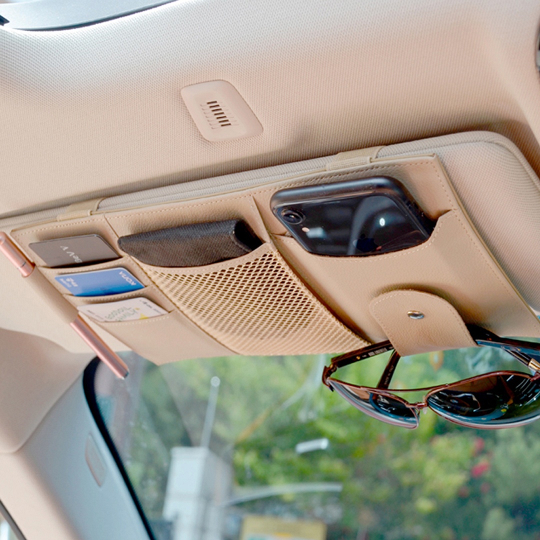 데스크수납·정리 > SIMB 차량용 썬바이저 소가죽 썬글라스 카드포켓 와이드 | 오늘의집 쇼핑