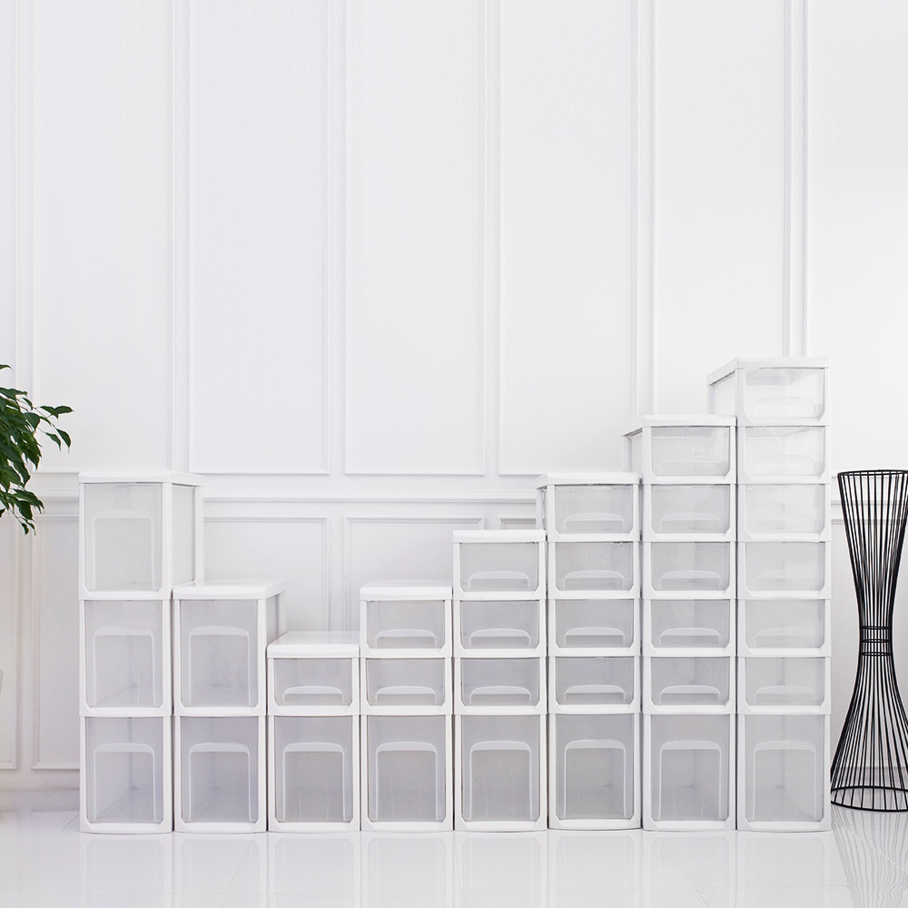 플라스틱서랍장 > 와이드 슬림 서랍장 하이3단 | 오늘의집 쇼핑