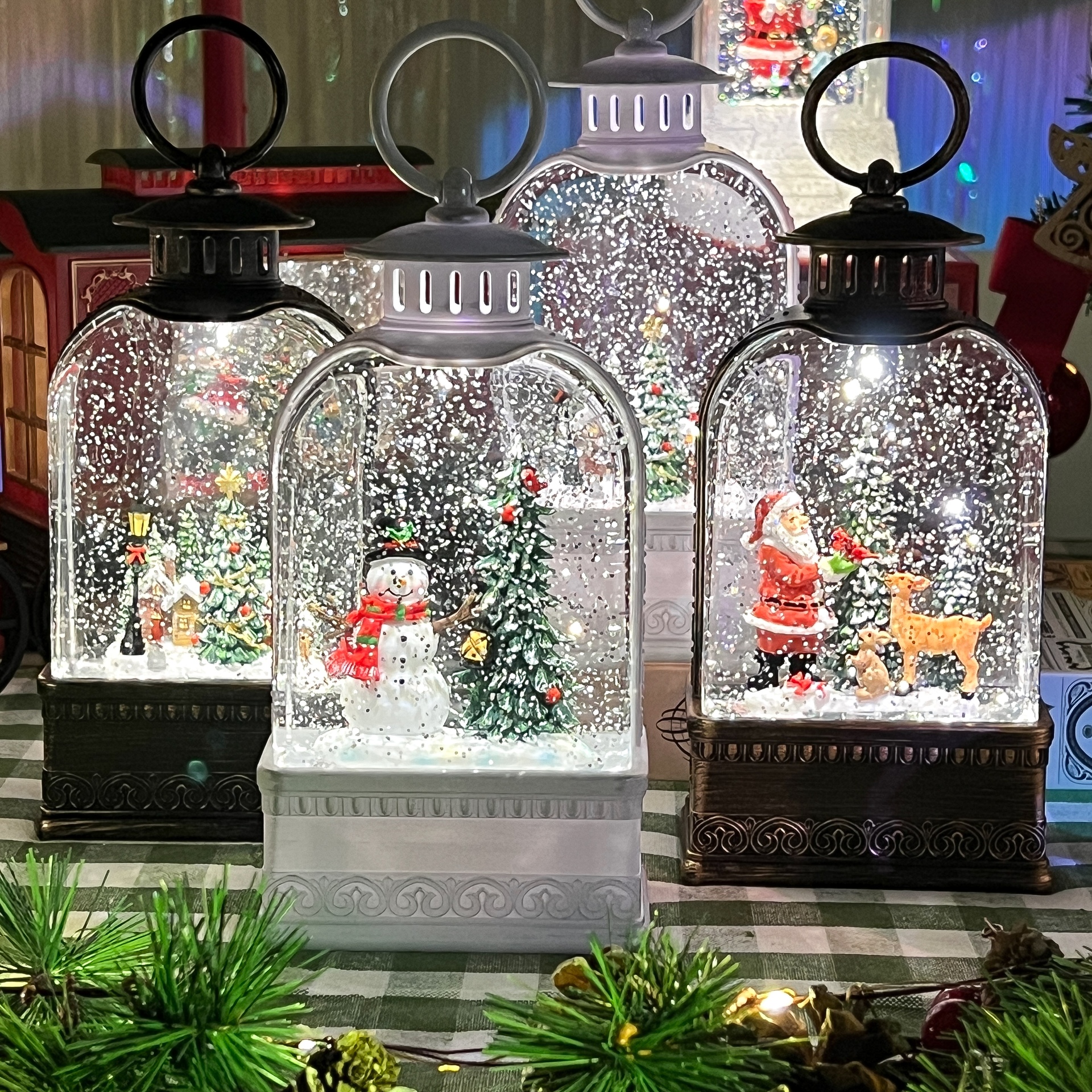 오르골 > bookaz 크리스마스 오르골 6.아치형 엔틱 빌리지 | 오늘의집 쇼핑