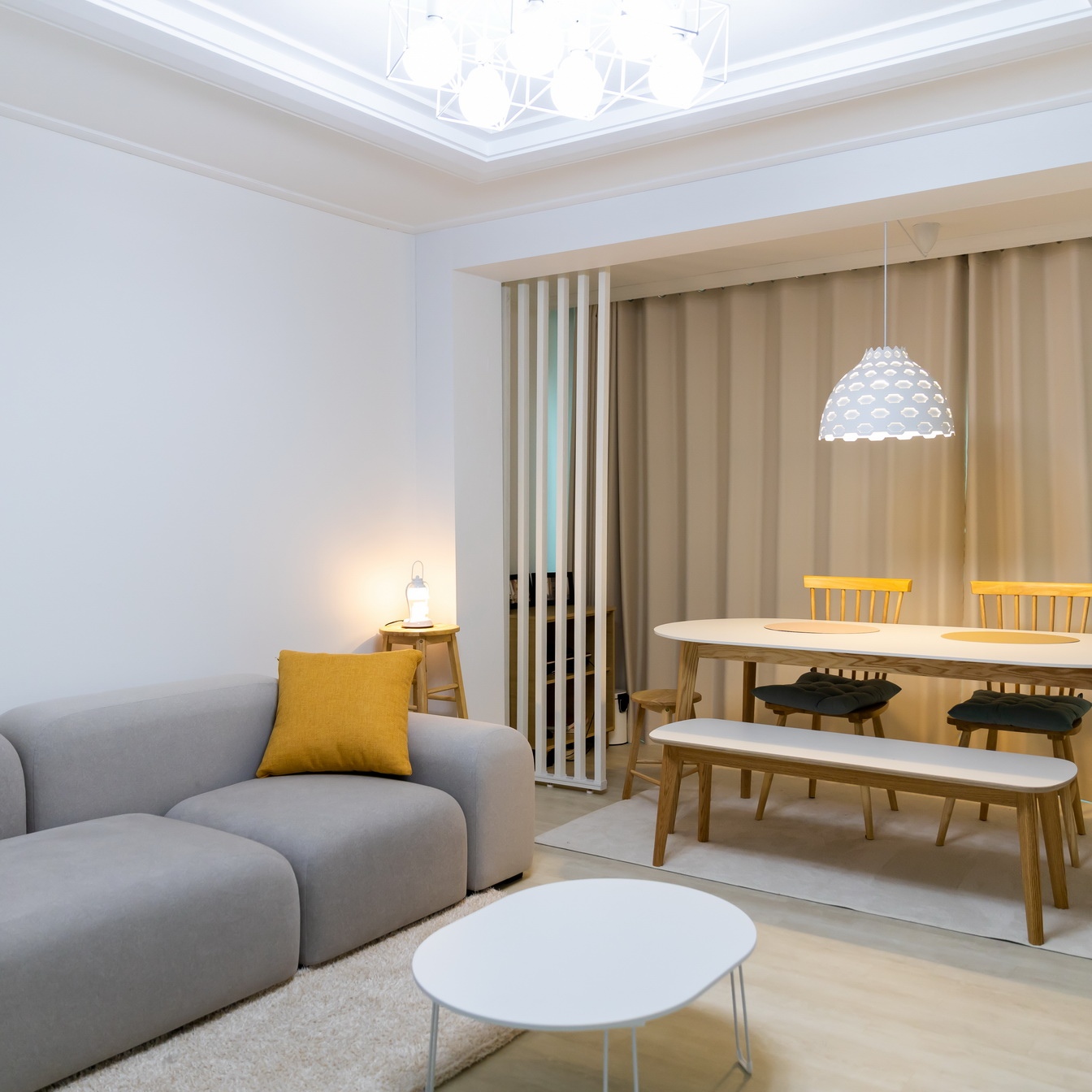 로멘틱한 신혼집 화이트 인테리어 조원주공2단지 24PY | 라이프스타일 슈퍼앱, 오늘의집