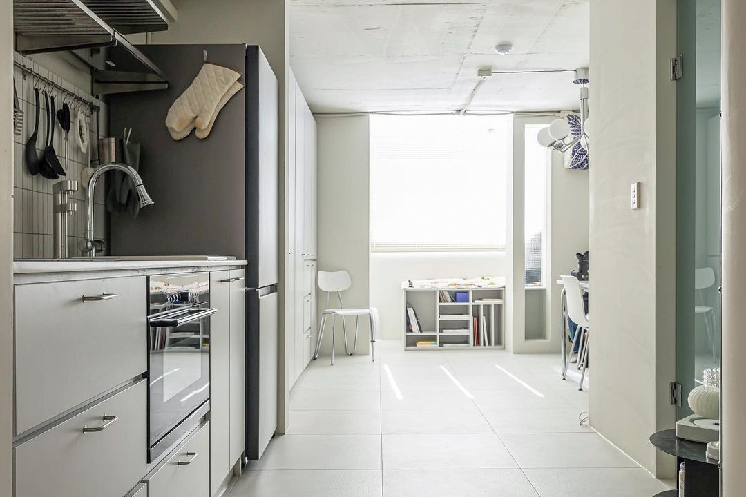 아파트에서 노출 콘크리트 반셀프로 카페처럼 리모델링하기 라이프스타일 슈퍼앱 오늘의집